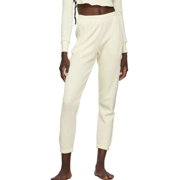 SKIMS | Intimates & Sleepwear | 8 Skims Cream Waffle Jogger Lounge ...